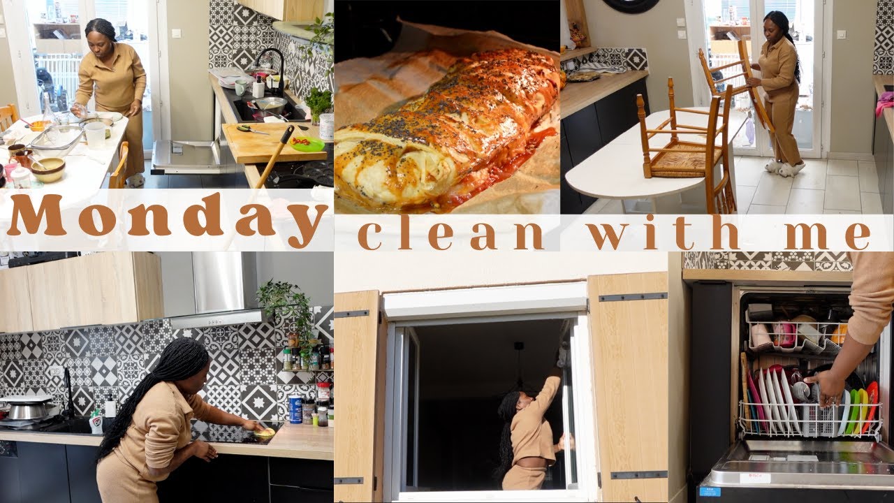 MONDAY RESET MOTIVATION MÉNAGE & IDÉE RECETTE FACILE - YouTube