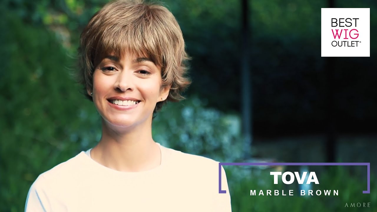Tova | Monofilament Synthetic Wig by Amore (AM30040) - YouTube