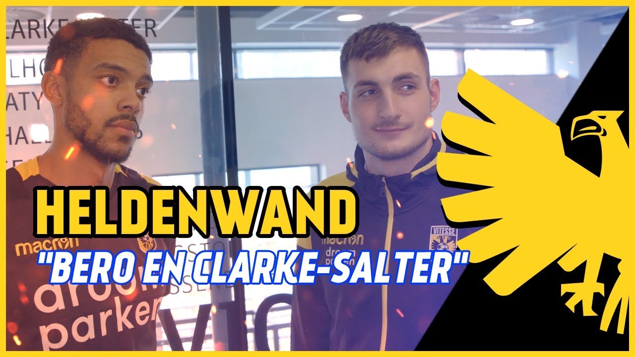 Jake Clarke-Salter en Matús Bero op de heldenwand - YouTube