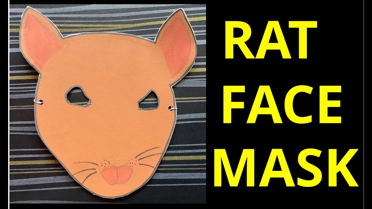 Rat Face Mask Rat Mask How To Make Rat Mask Rat Mask Making rat-face-mask-rat-mask-how-to-make-rat-mask-rat-mask-making