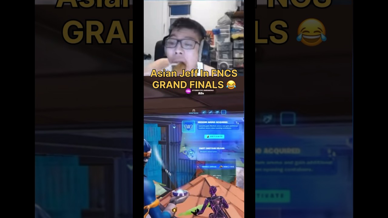 Asian Jeff in FNCS grand finals 😂 #fortnitetiktok #fortnitememe - YouTube