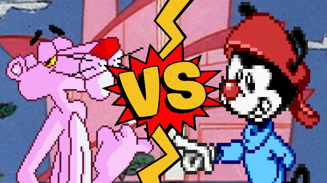 Mugen Battles Pink Panther Vs Wakko Warner Youtube