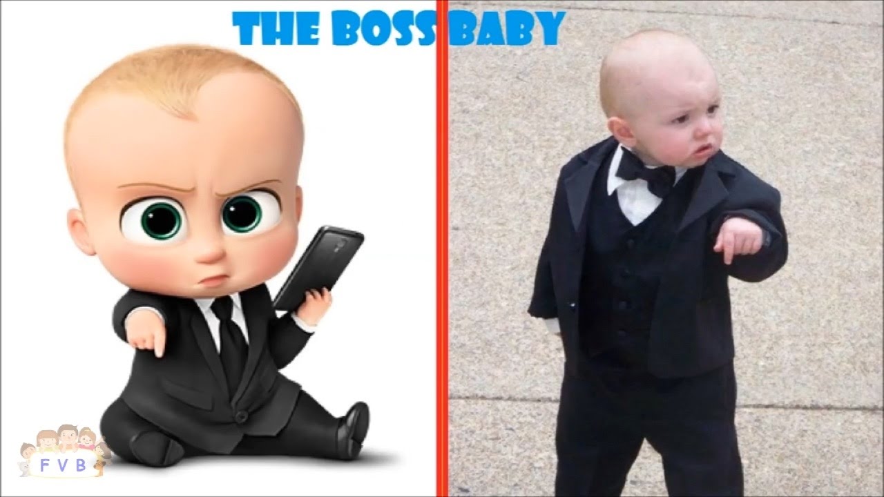 The Boss Baby Cast In Real Life - YouTube