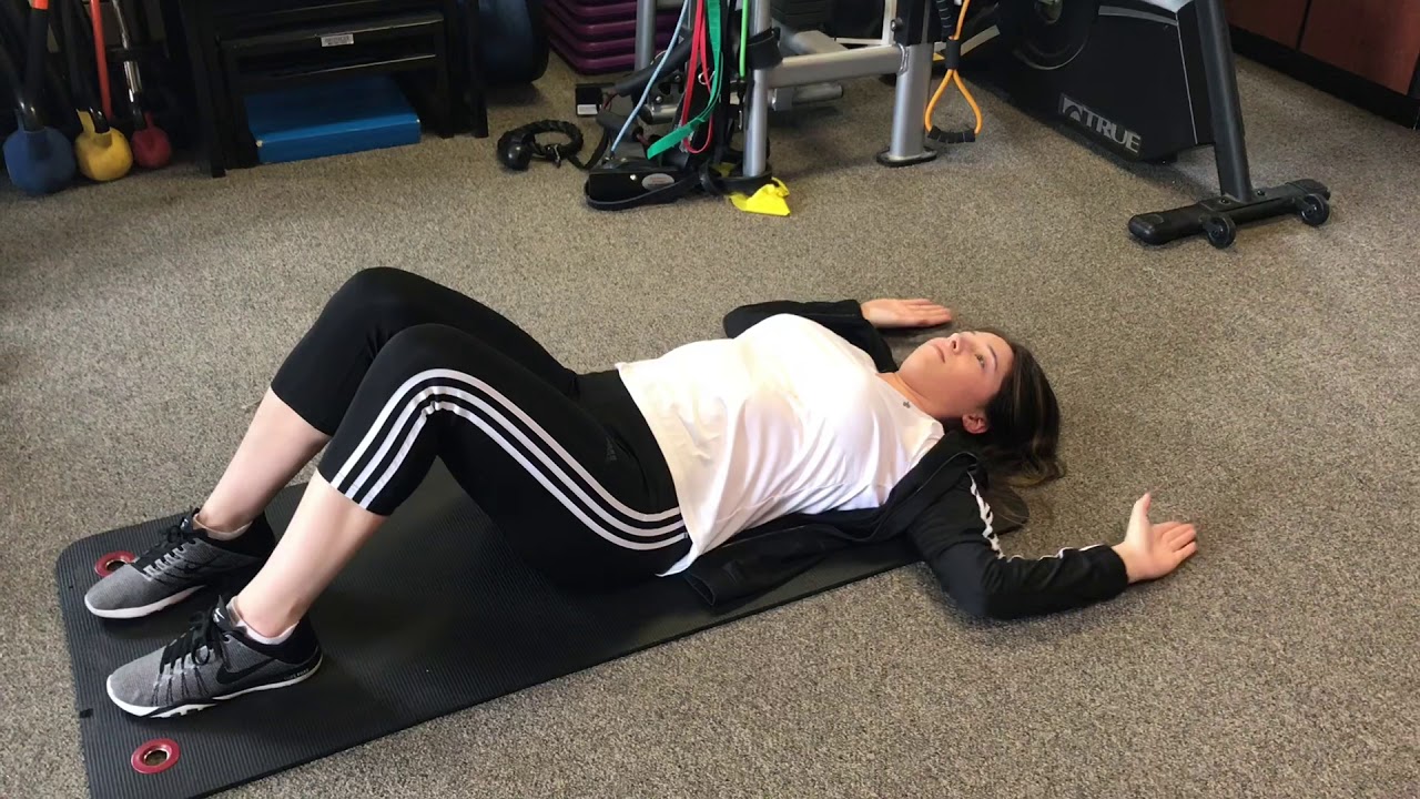 Supine Floor Angles - YouTube