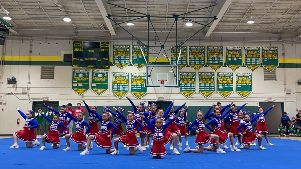 Cesar Chavez Mini Cheer 2024 District Competition - YouTube