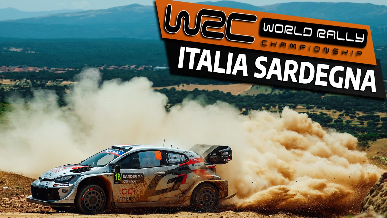 Rally Italia Sardegna 2025 | WRC Italy Highlights of Flat Out Gravel ...