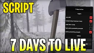 7 Days To Live Best Script Gui Auto Farm Kill Aura Get All Scraps ...
