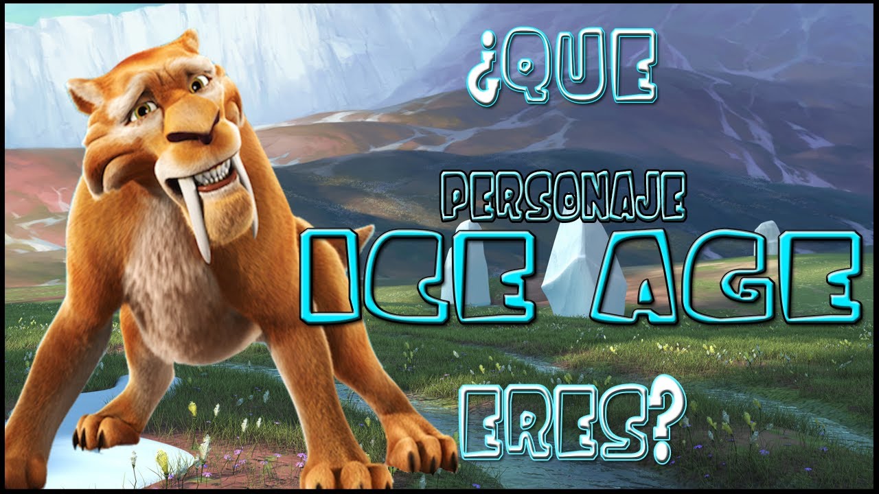 ¿Qué Personaje de Ice Age eres? ExamínaT para descubrirlo 💥 - YouTube