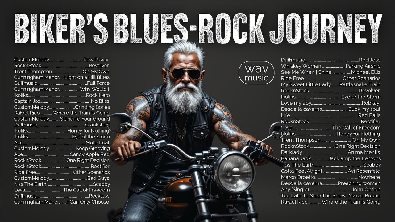 🎸Biker’s Blues-Rock Journey 🏍️ #blues #Rock #Biker Blues Rock - YouTube