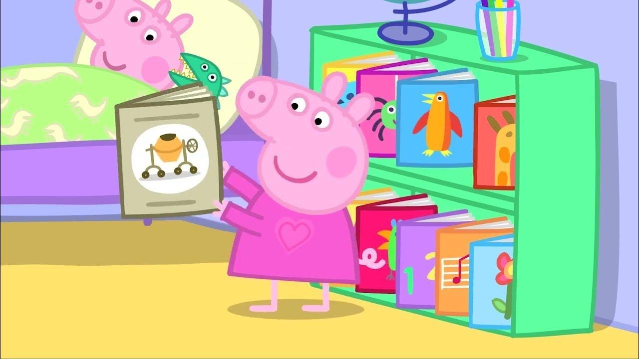 Peppa Pig Visits The Library! - YouTube