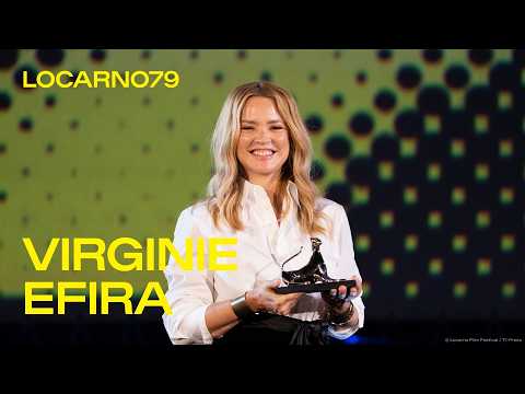 Virginie Efira: Leopard Club Award Acceptance Speech at the 79th Locarno Film Festival
