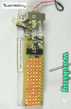 AUTO INTENSITY CONTROL OF STREET LIGHTS - YouTube