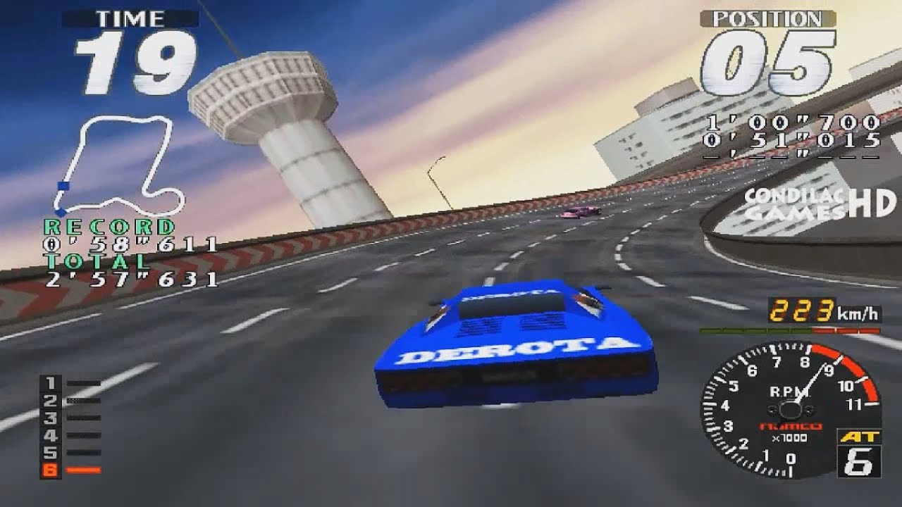 Rave Racer - [Apresentando o Jogo #12] - [Arcade: Namco System 22 ...