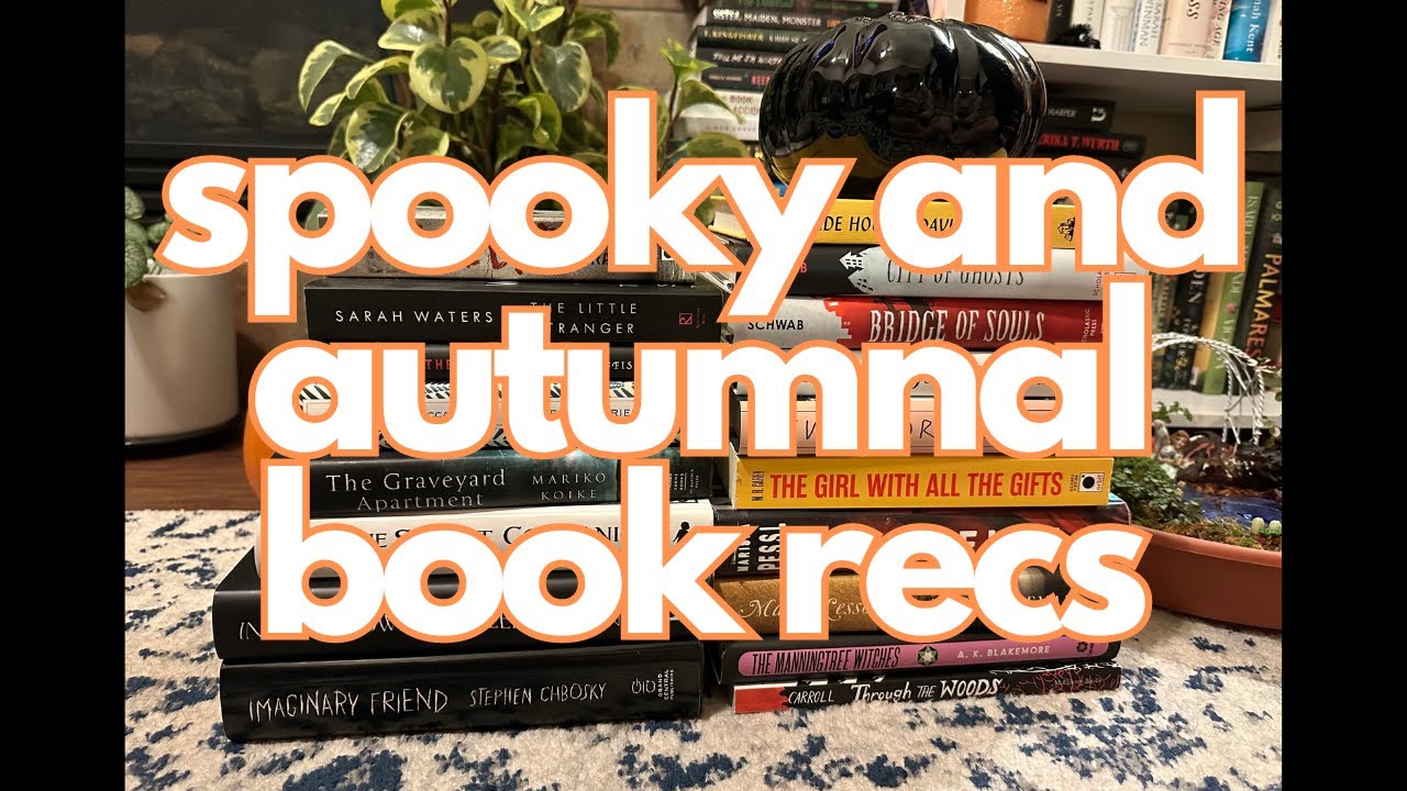 spooky and autumnal book recommendations - 20 books 🍂☕ - YouTube