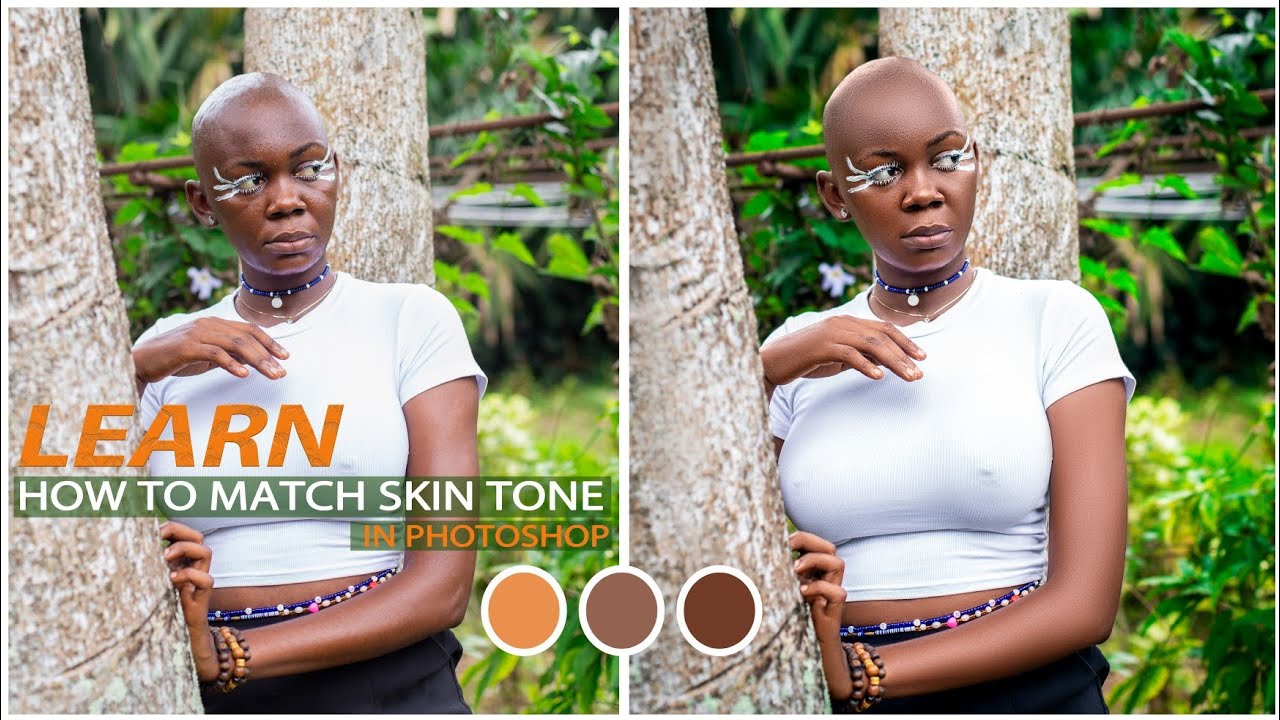 How to Match Skin Tone Using Solid Color in Photoshop - Photoshop ...