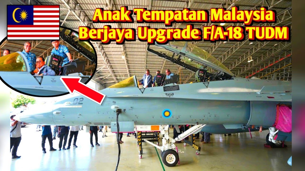F/A-18 Hornet TUDM Berjaya Di Upgrade Oleh Syarikat Tempatan Malaysia ...
