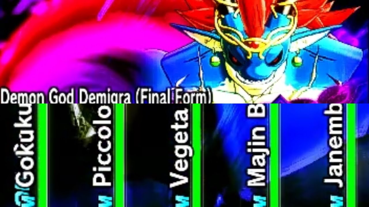 DB Xenoverse 2 Mod Offline Bonus MCRB: (Demon God Demigra Final Form ...
