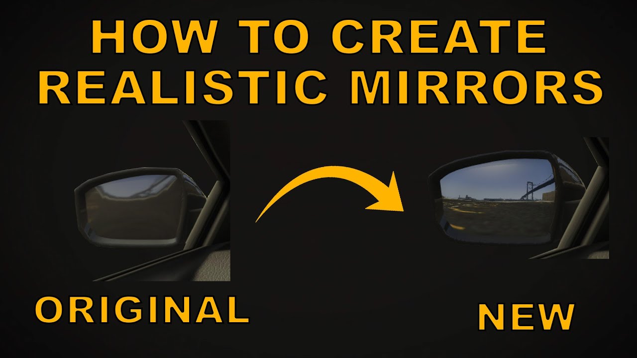 Create Realistic Mirrors [ZModeler 3 | Tutorials] - YouTube