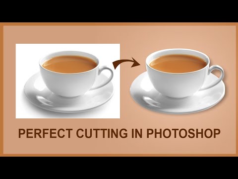 Photoshop perfect cutting | #photoshop #graphicdesign - YouTube