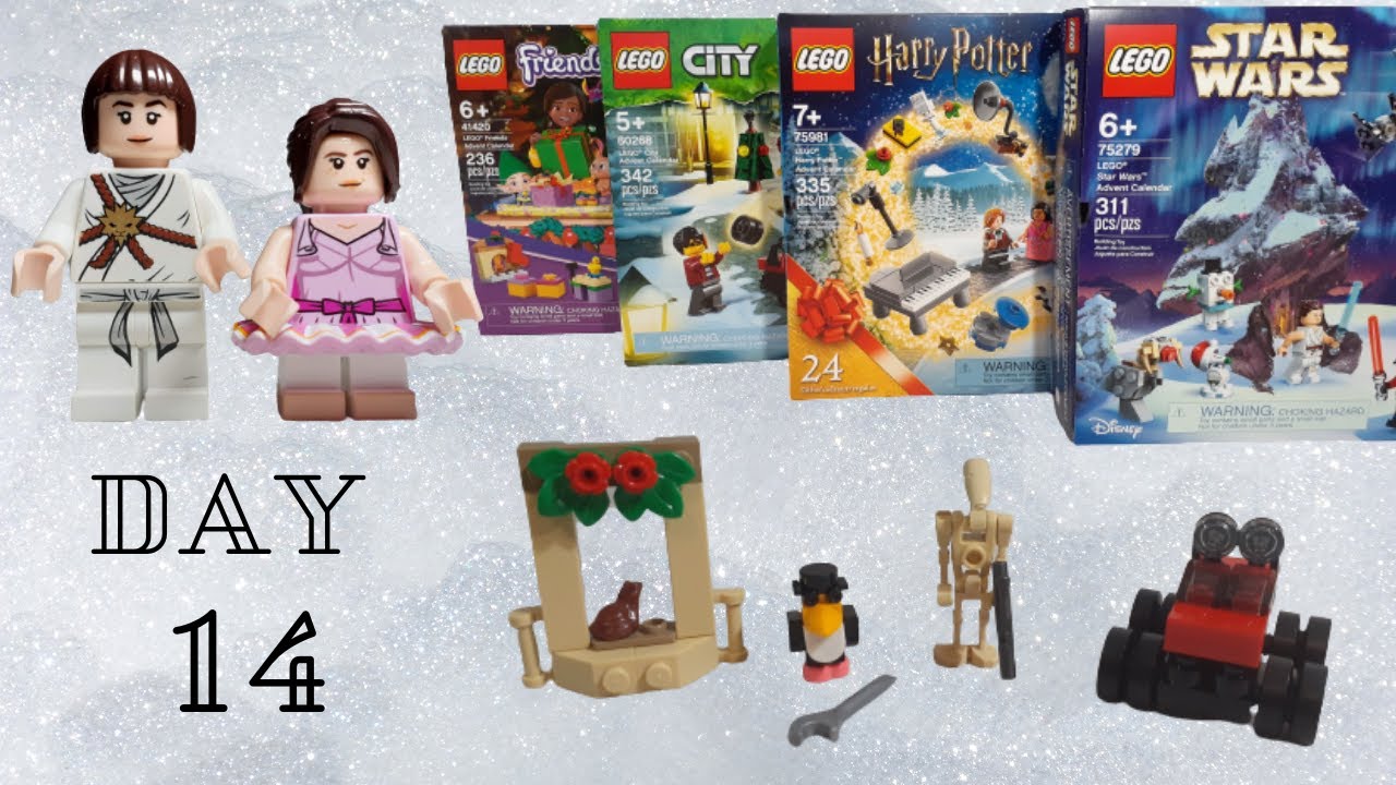 All of the LEGO 2020 Advent calendars opening - Day 14 - YouTube