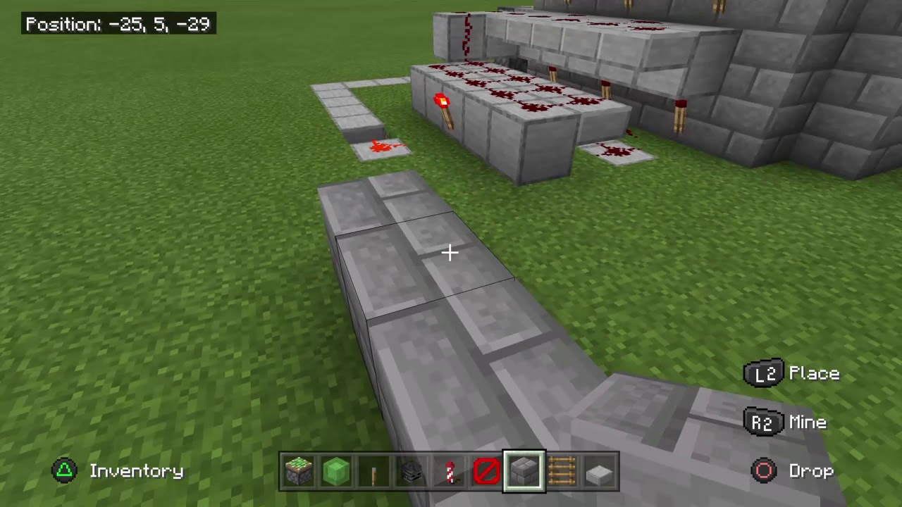 Making a 2 block wall jump in Minecraft - YouTube