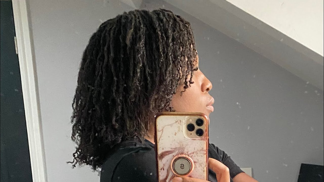 My DIY Microlocs journey! Retie overview + loc motivation #microlocs # ...