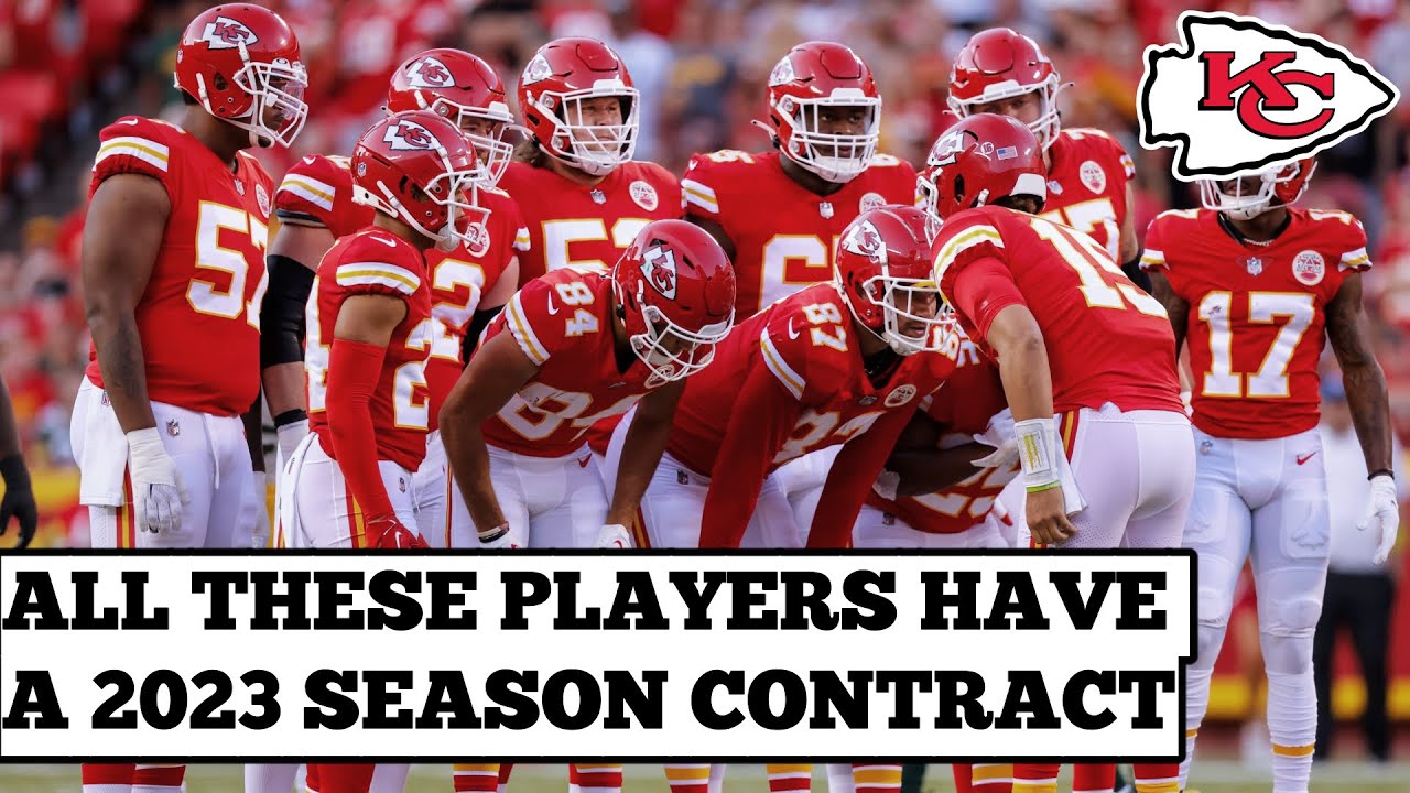 THE 50 PLAYERS UNDER CONTRACT FOR THE 2023 SEASON! (KANSAS CITY CHIEFS ...