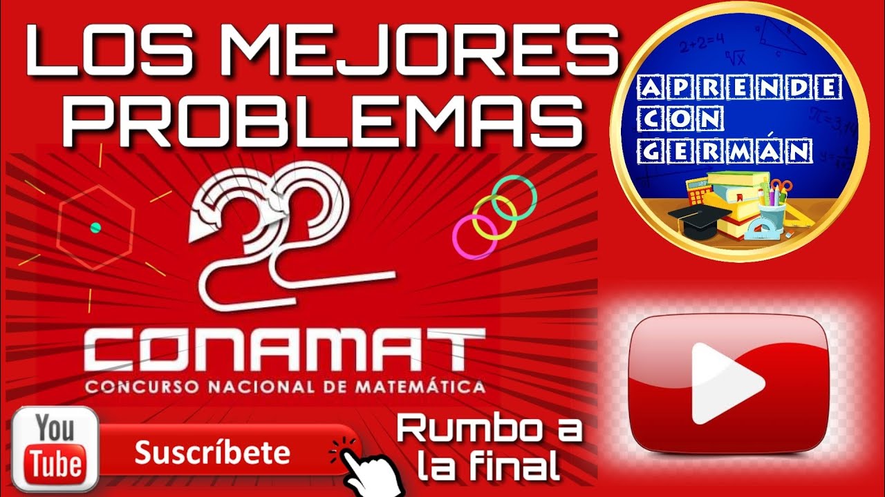 CONAMAT 2019 TERCER AÑO PROVINCIA - YouTube