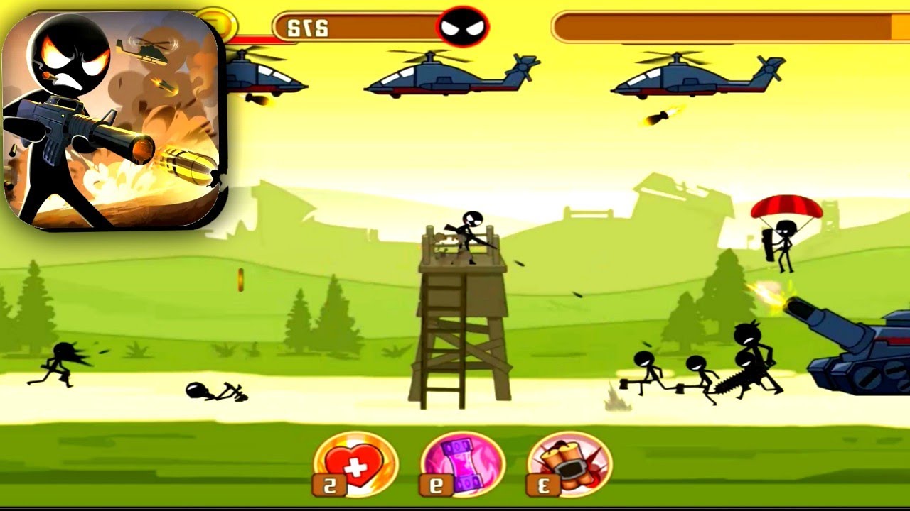 Stick Fight gameplay | #1 - YouTube
