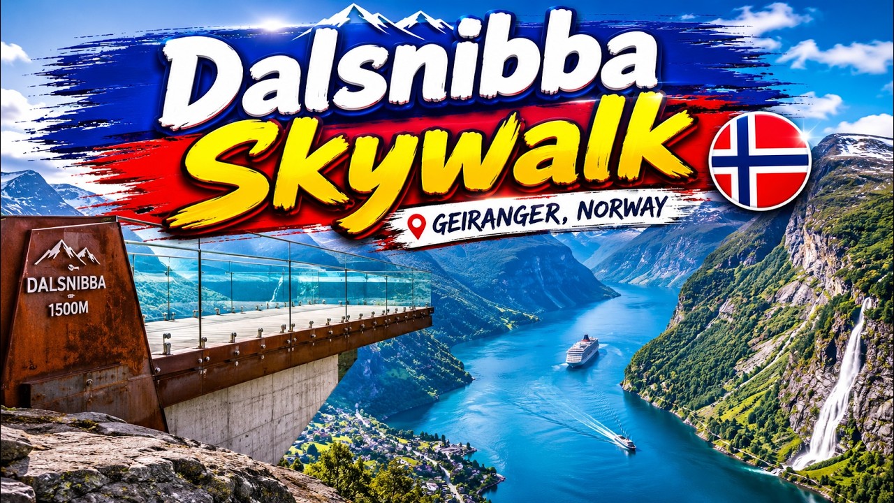 Dalsnibba Skywalk & Geiranger Norway: Breathtaking Views of the Fjords ...