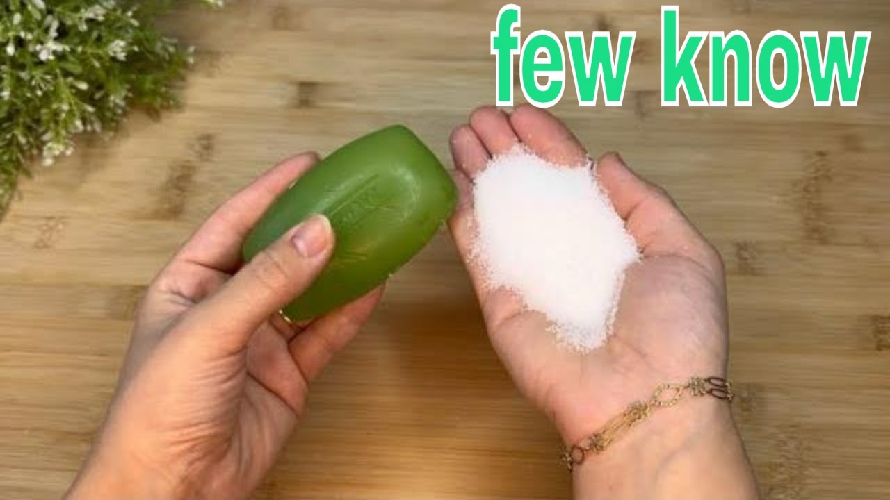 Mix soap with sugar 😱 You won't believe the incredible result - YouTube
