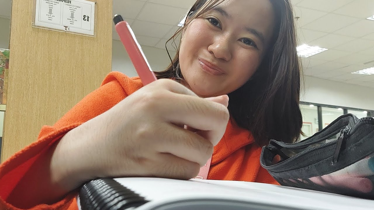 Library In Uni 🏫 ASMR - YouTube