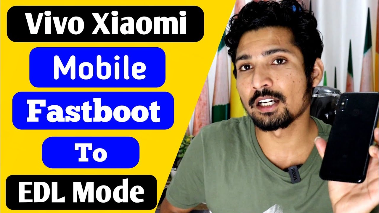 Vivo Xiaomi Fastboot to EDL Mode | EDL Mode Connect Phone Unlock Vivo ...