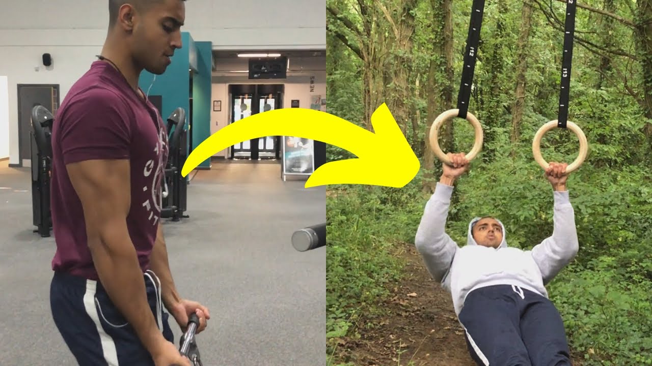 My experience going from lifting weights to gym rings training - YouTube