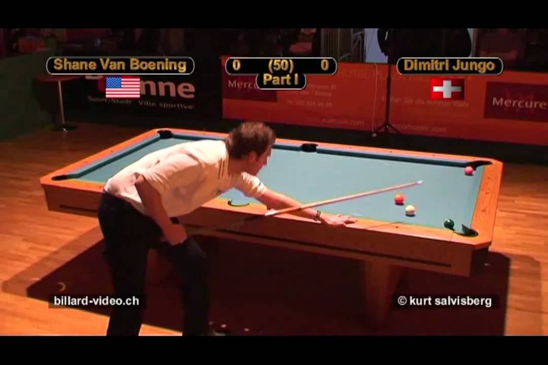 Billard Showdown Dimitri Jungo (SUI) vs Shane van Boening (USA) Part 1 ...