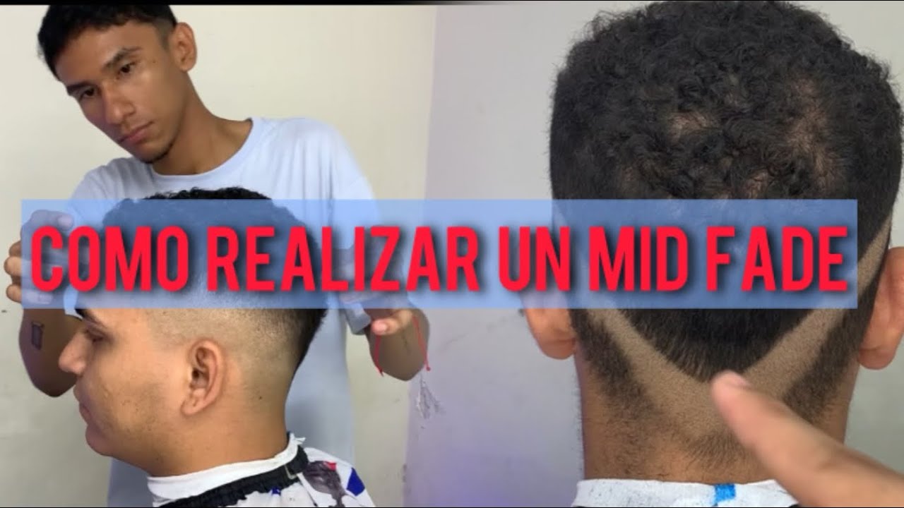 Aprende conmigo de como realizar un mid fade en V - YouTube
