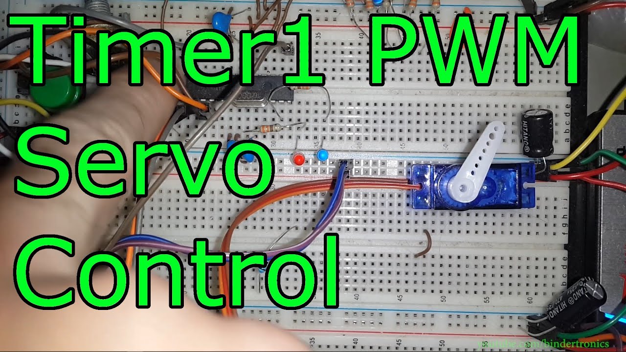 Timer1 Pwm Servo Control 🔴 Atmega328p Programming 15 Avr 9423