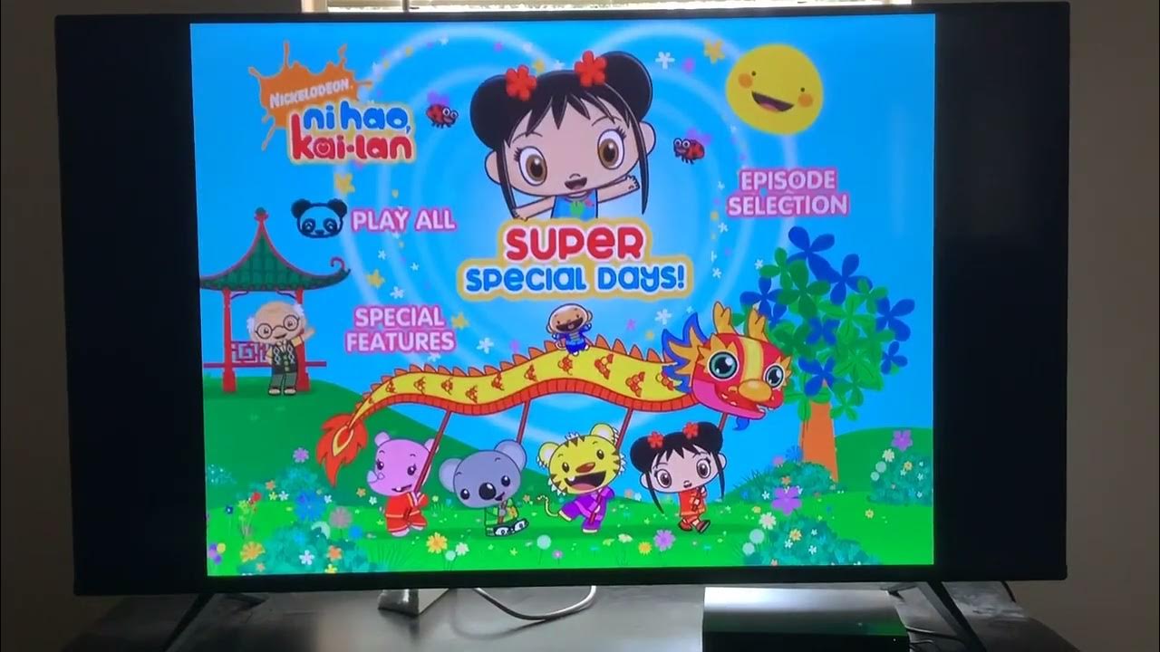 Ni Hao, Kai Lan Super Special Days! DVD Menu Walkthrough - YouTube