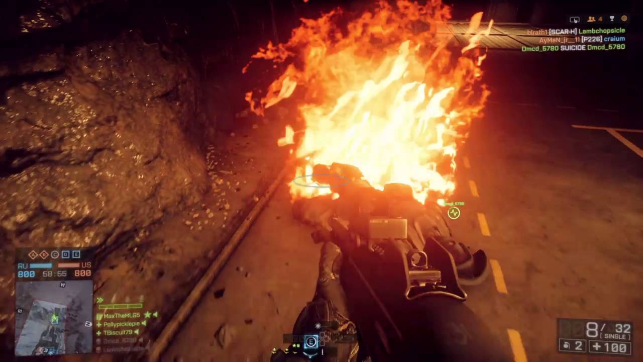 Explosion barrel - YouTube