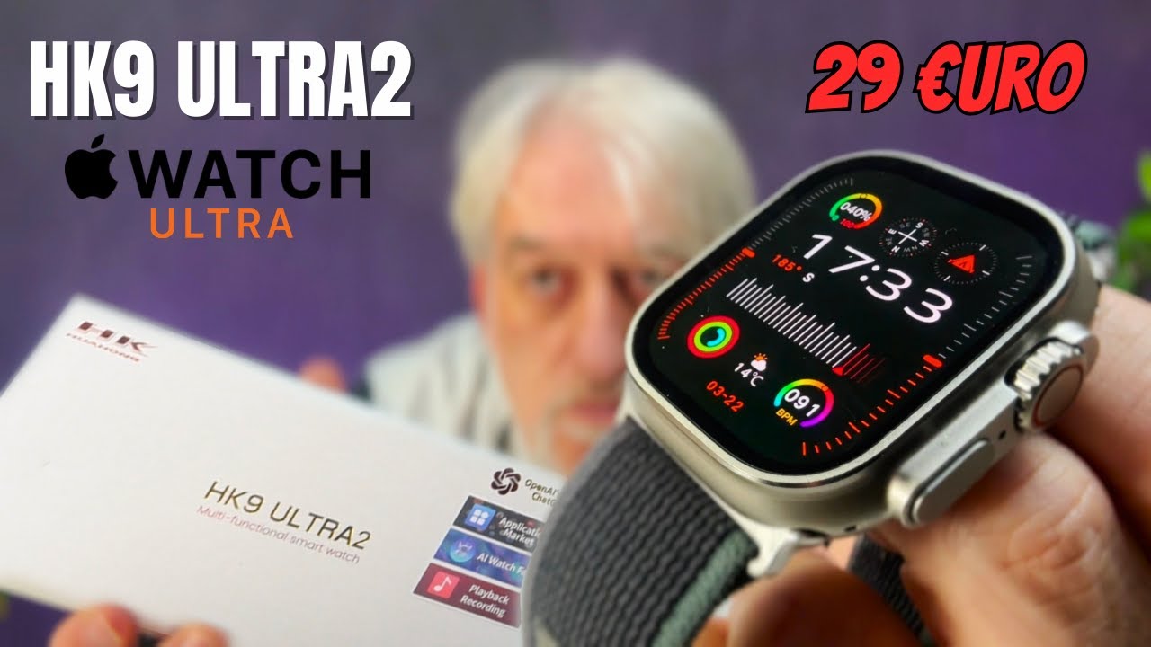 Ho COMPRATO HK9 ULTRA2 il MIGLIOR CLONE DI WATCH ULTRA a 29 ...