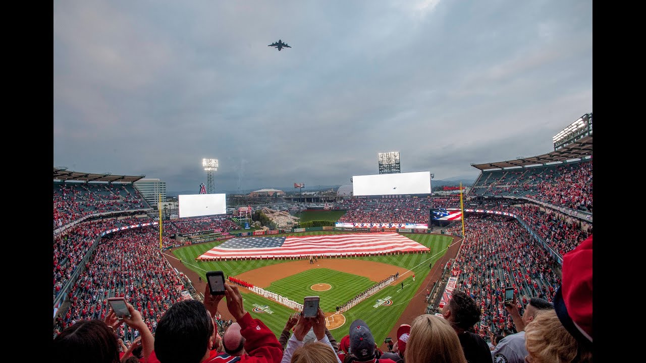 Opening Day at Angel Stadium brings new changes - YouTube