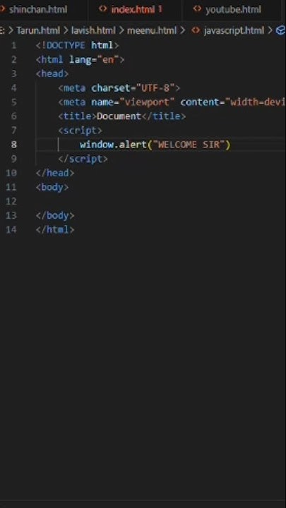 Alert Page In Javascript Css Html Coding Trending Trendingshorts Viral Shorts Youtube