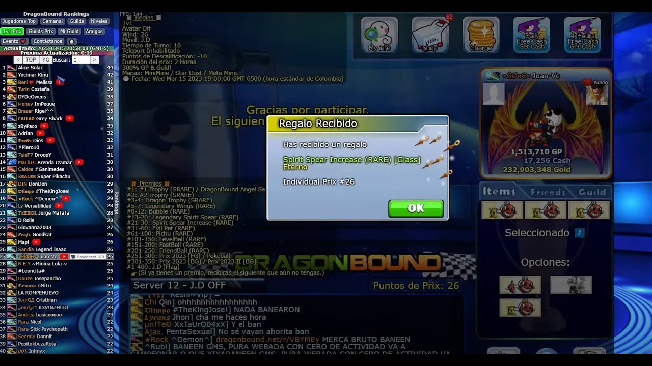 MINI PRIX JD OFF LLENO DE AIMBOT - Dragonbound - YouTube