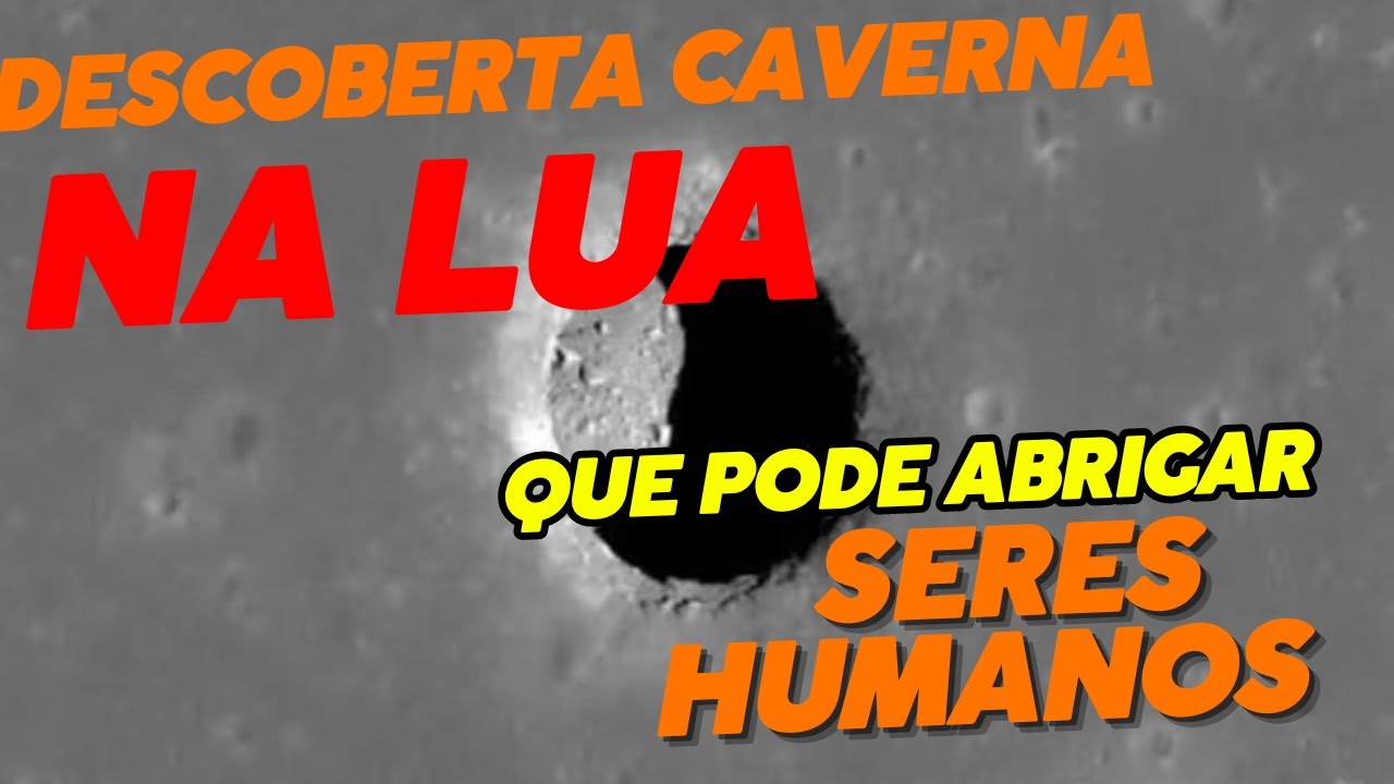 Descoberta caverna na Lua que pode abrigar seres humanos - YouTube
