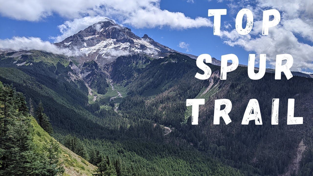 KILLER VIEW of Mt Hood | Top Spur Trail | See the BEAUTIFUL Pacific ...