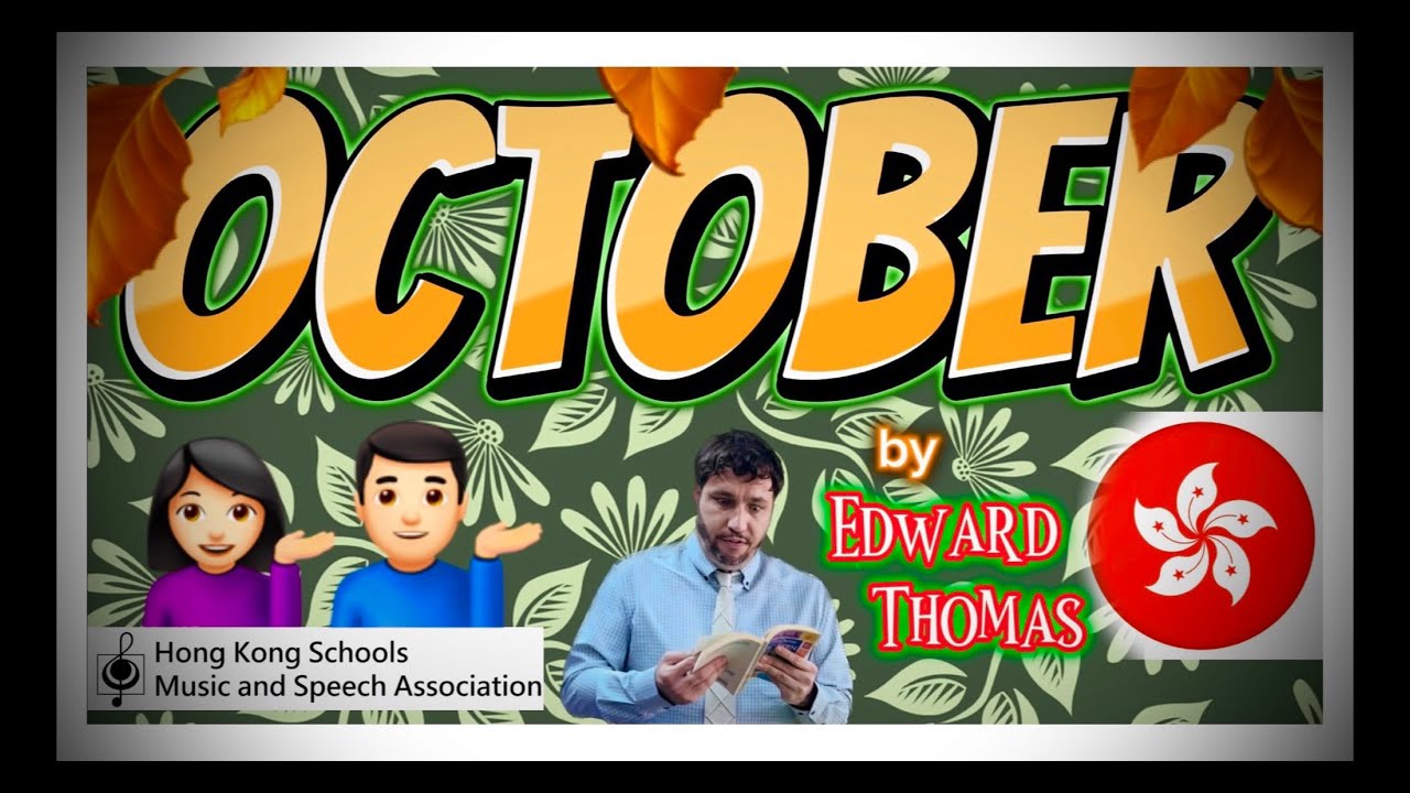 🍂 October - N11 16yrs Boys & Girls Solo Verse Speaking, Open. Hong Kong ...