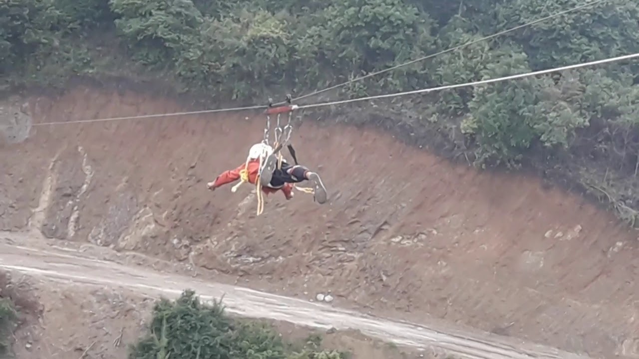 Superman jump 3rd national scout jambore nepal - YouTube