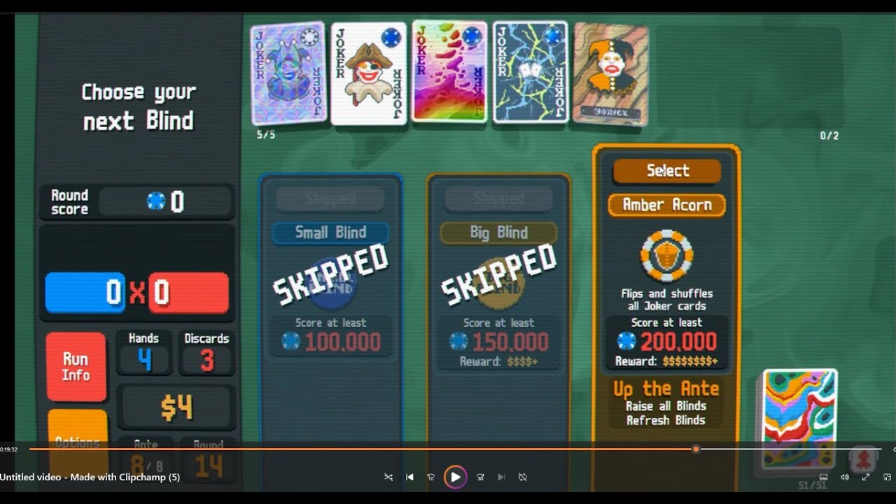 Painted deck, blue stake THIS TOOK ME WEEKS! Balatro - YouTube