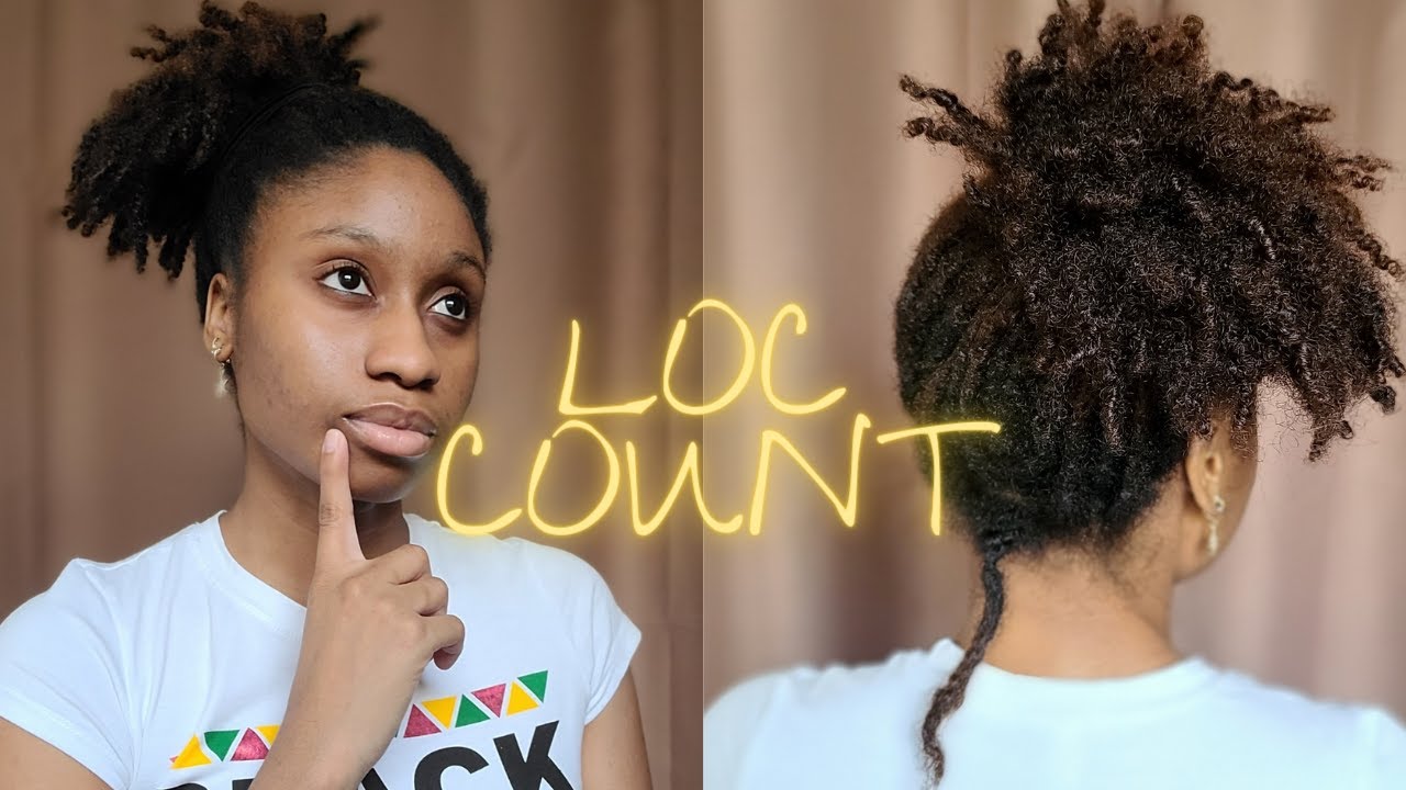 How Many Locs Do I Have? | Loc Count | Two Strand Twist - YouTube