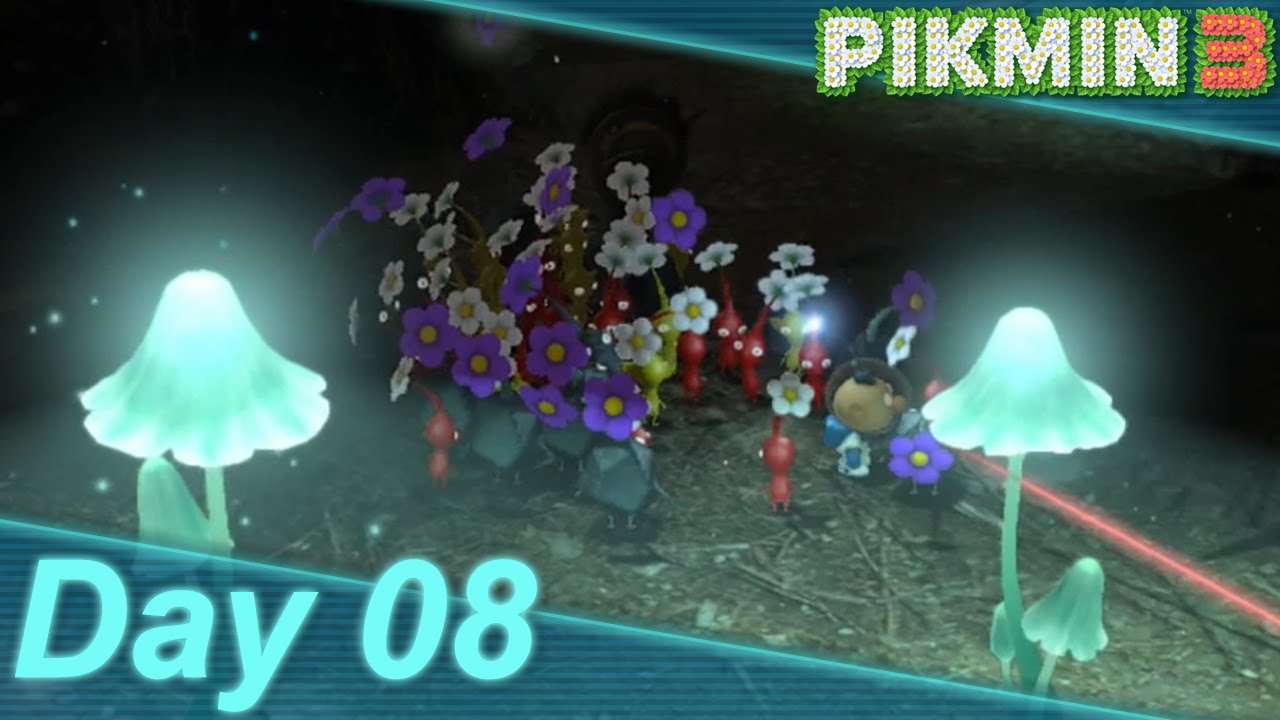 Pikmin 3 (Semi-Blind) Episode 8: Spooky Shadow - YouTube